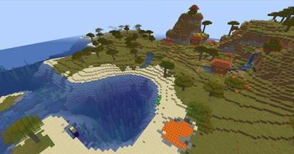 Minecraft Pe Lava Pool Seeds